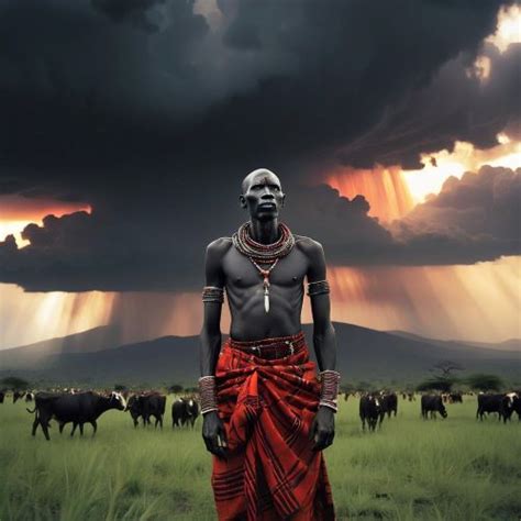 Enkai Na Nyokie The Harsh Side Of The Maasai Sky God Mythlok