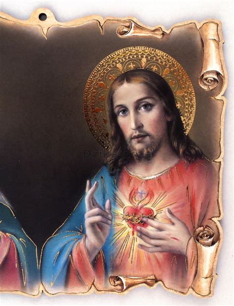 NIEPOKALANE SERCE MARYI I NAJŚWIĘTSZE SERCE JEZUSA Sklep internetowy Dzika Róża Dewocjonalia