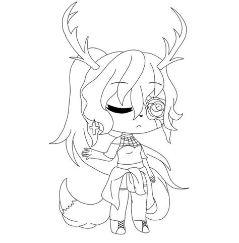 Gacha Life Kolorowanki Anime Kawaii Dibujos De Gacha Life Para Images