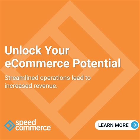 Unlock Your Ecommerce Potential Speed Commerce