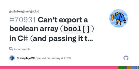 Cant Export A Boolean Array `bool ` In C And Passing It To An Rpc