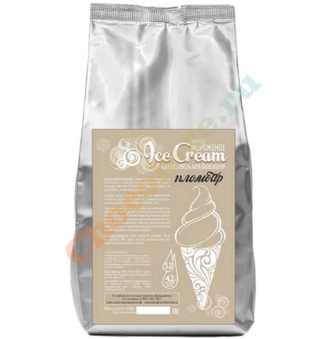 Смесь для мягкого мороженого «Ice Cream» пломбир, 1200г. Купить в ...