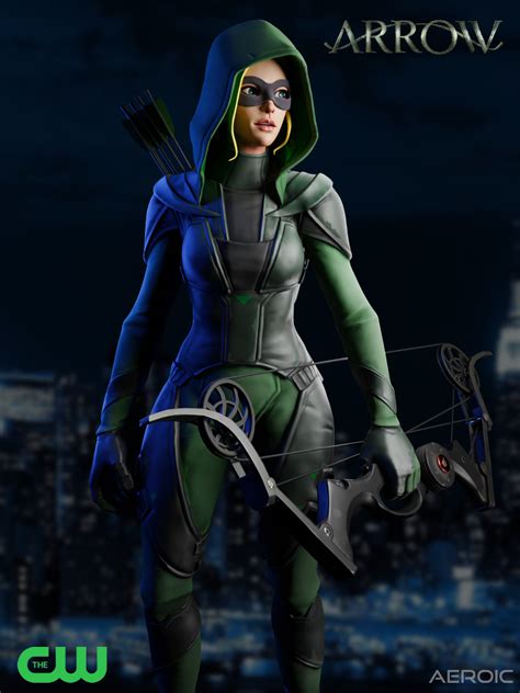 Mia Smoak From Green Arrow TV Show Fortnite Skin Concepts Let Me Know