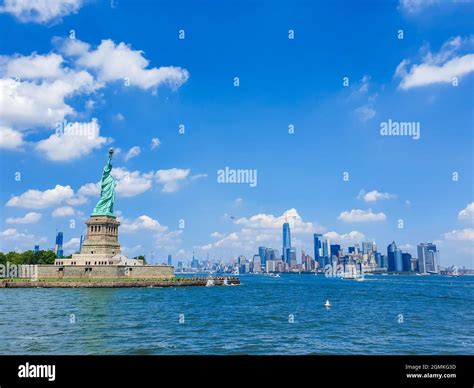 Statue Of Liberty Ferry From Manhattan At James Joslin Blog