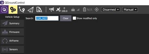 Cant Find Parameter Qgroundcontrol Discussion Forum For Px4