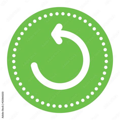 Circle Button Vector Isolated Stock Vector Adobe Stock