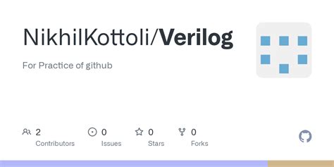 GitHub Alphaplayerofdooms Verilog For Practice Of Github