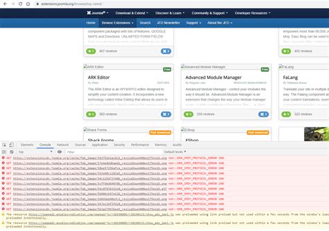 images on jed not working · issue 119 · joomla jed issues · github