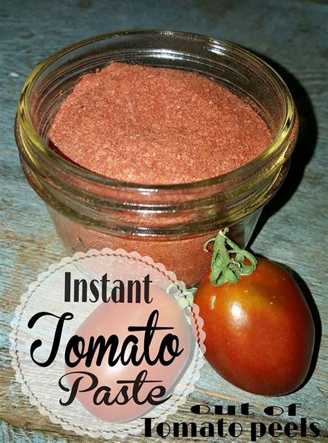 How To Make Homemade Tomato Paste Using Tomato Powder Recipe How To