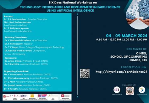 School Of Computing Srmist On Linkedin The Department Of Computational Intelligence Is Going