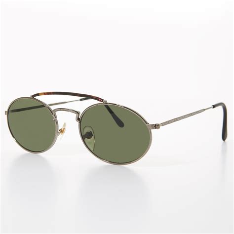 Oval Old Timey Aviator Vintage Sunglasses Smith Sunglass Museum