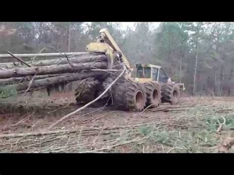 Tigercat 635D With DUALS Pulling Heavy Loads Extreme Megamachine Heavyequipment YouTube