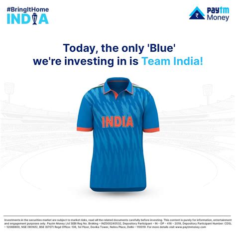 Paytm Money On Linkedin Bringithomeindia Indvafg Worldcup2023