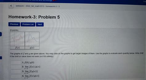 Solved The Graphs Of F And G Are Given Above You May Click Chegg