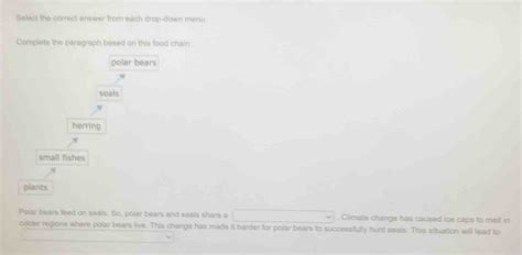 Solved Select The Correct Answer From Each Drop Down Menu Complete The