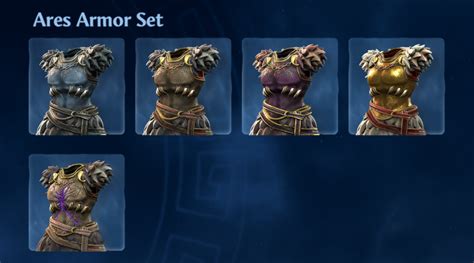 Immortals Fenyx Rising All Armour Sets Touch Tap Play