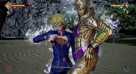 Jump Force Giorno Giovanna Jojos Bizarre Adventure Arrivera Au