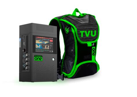 Tvu基于isx技术的5g全能型背包one震撼登场 Tvu Networks