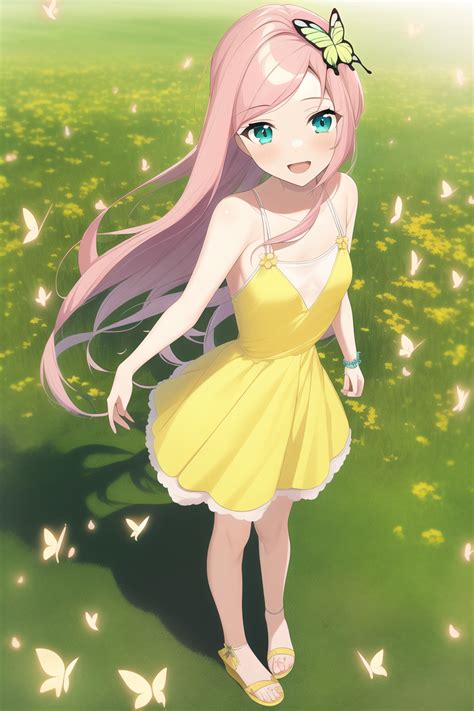 Fluttershy Human 3 By Red5805 On Deviantart