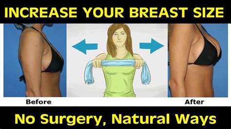 Waw Do These Exercise And Get Super Fast Breast Increase Natural Ways To Increase Bust Size