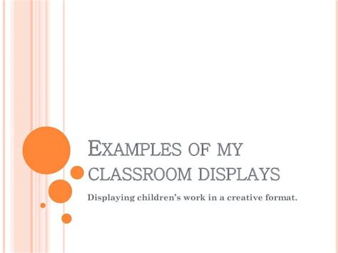 Pdf Examples Of My Classroom Displays Dokumentips