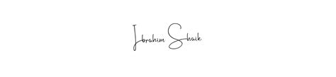 92 Ibrahim Shaik Name Signature Style Ideas Super Name Signature