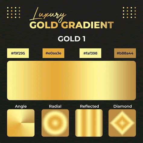 Gold Gradient Color Code Al Kamal Institute Facebook