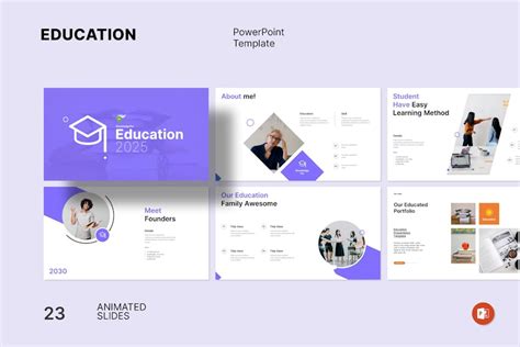 Шаблон Powerpoint для образования Шаблоны презентаций Включая