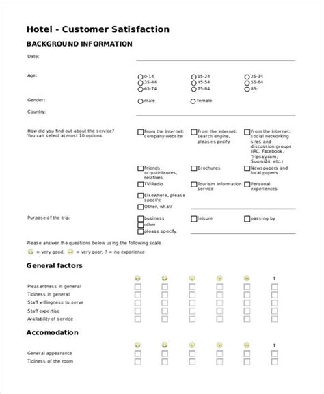 Free 13 Sample Customer Feedback Forms In Ms Word Pdf Excel