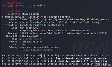 学习linux审计守护工具之auditd csdn博客