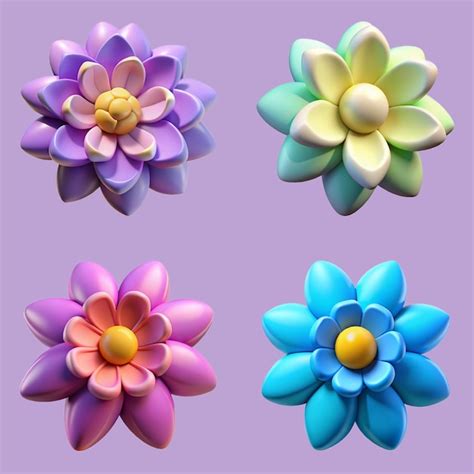 Premium Vector Set Of 3d Sweets