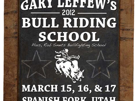 Rodeo Moms Club Gary Leffews Bull Riding School