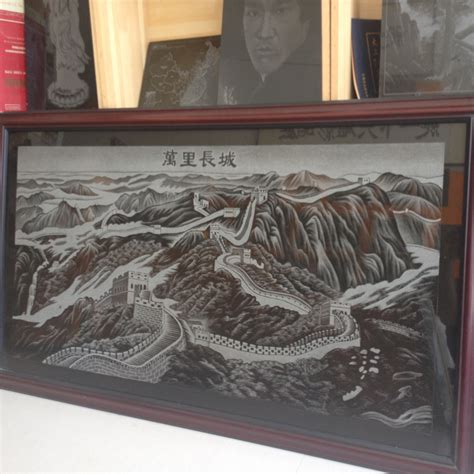 石材影雕图片 石雕影壁墙 影雕图片 大山谷图库