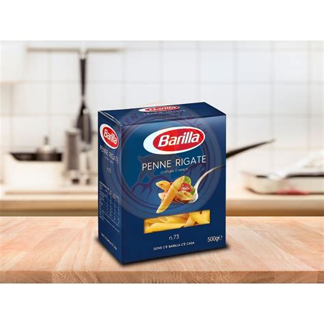NUI ỐNG XÉO PENNE RIGATE BARILLA HỘP 500G Shopee Việt Nam