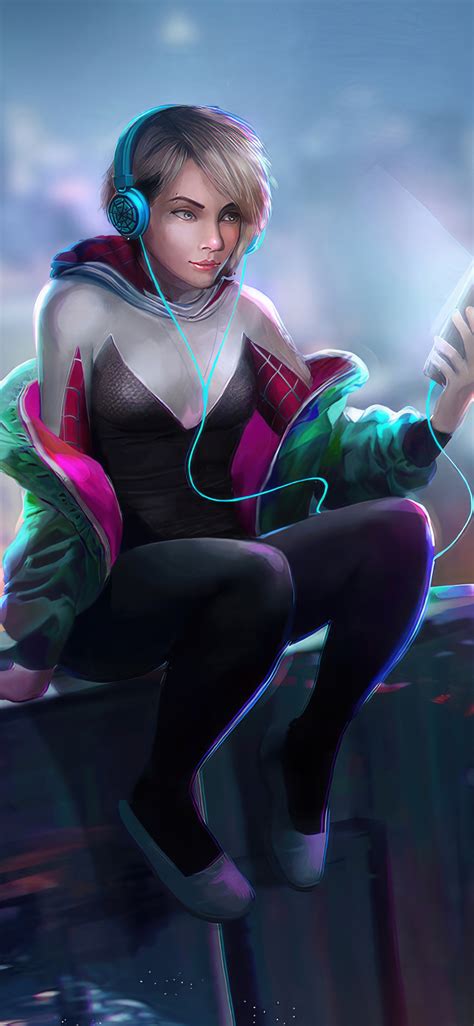 X Gwen Stacy Musical Escape Iphone Xs Iphone Iphone X Hd K Wallpapers Images