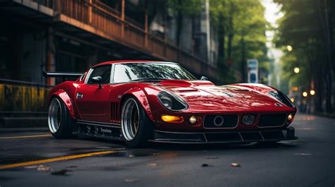 Photo Of A Classic Nissan Gtr Sports Car Premium Ai Generated Image