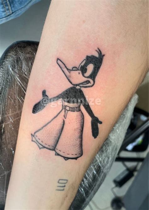 TATUAGEM PATOLINO Tatuagem Tatuagem colorida Inspiração para tatuagem
