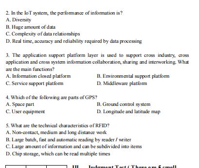 Solved 1 The IoT Is Similar To Human Neural Network Goods Chegg Com