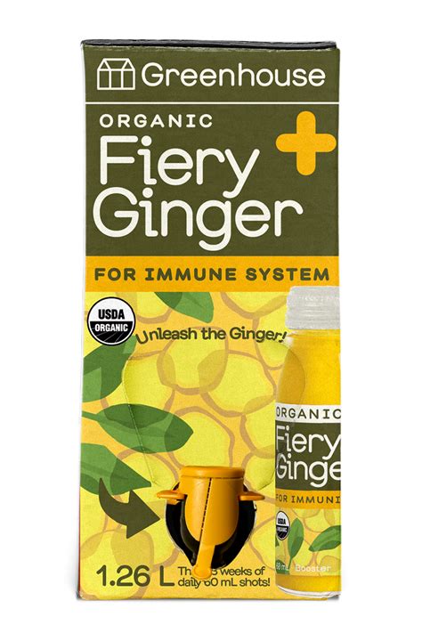 Fiery Ginger Shot Box Greenhouse