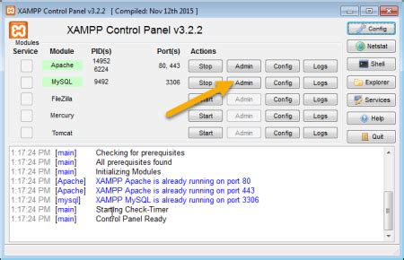 Gu A Para Crear Una Base De Datos En Xampp Paso A Paso Md Pajedrez