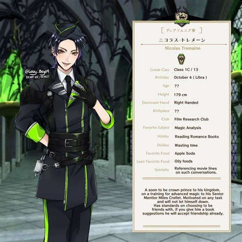 Pin De Malena En Disney Twisted Wonderland Oc Villanos De Disney