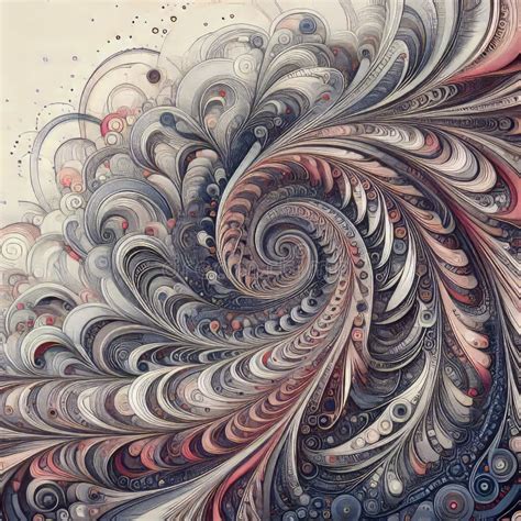 Algorithmic Art Creations Art Created Through Algorithms And Cod Stock Illustration