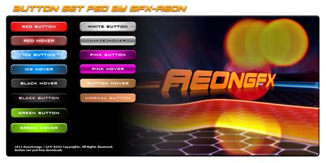 button set psd by gfx aeon by gfx aeon on deviantart