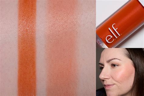 Elf Camo Liquid Blush Swatches And Review Coffee And Makeup