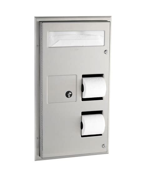 Bobrick B 357 Classicseries Seat Cover Dispenser Partition Mounted