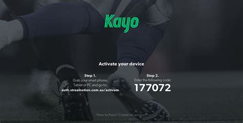 Kayo Activate How To Activate Kayo Standard And Kayo From Telstra
