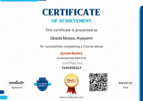 Gbade Moses On Linkedin Mind Luster Gbade Moses Scrum Basics
