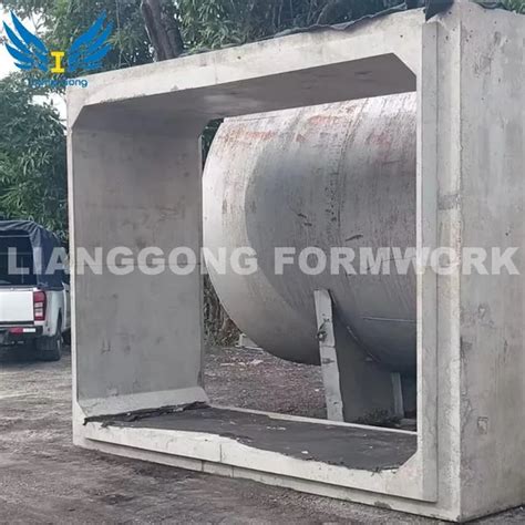 Innovative Eco Friendly Quick Assembly Precast Steel Culvert Formwork