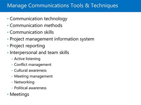 Project Communications Management Pmbok6 Pptx Business Business