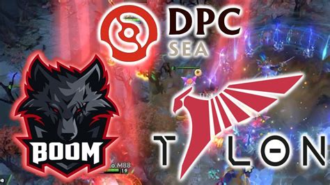Boom Esports Vs Talon Esports Dpc Sea Tour 1 2023 Div 1 Dota 2 Youtube
